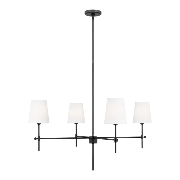 Baker 914mm 4 Light Chanderlier | The Lighting Centre NZ