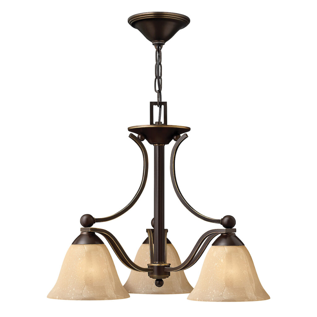 Bolla Bronze 3 Light Pendant | The Lighting Centre NZ