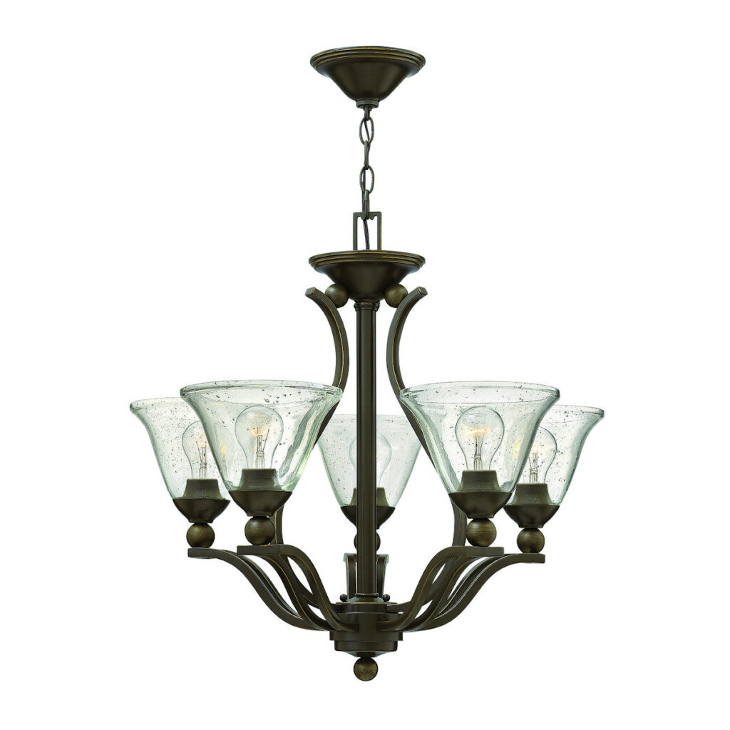 Bolla Bronze 5 Light Pendant | The Lighting Centre NZ