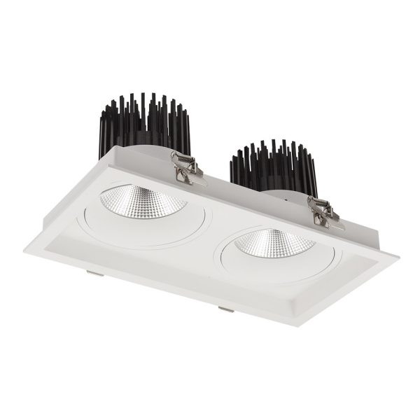 Triton XL 2 Light Twin Downlight | The Lighting Centre NZ