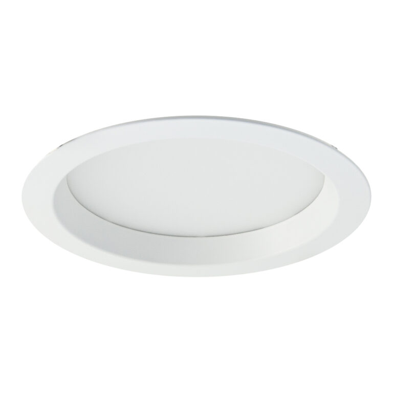 R768 Ecolight 225mm White Downlight | The Lighting Centre NZ