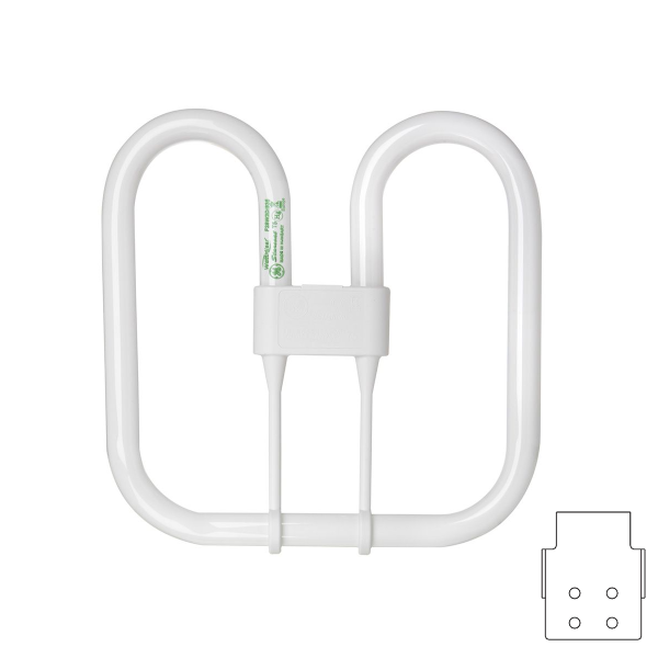 2D Fluorescent 4 PIN 28W 835 | The Lighting Centre NZ