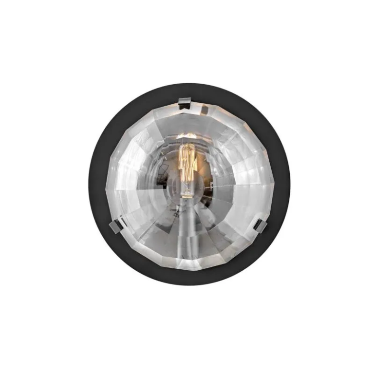 Leo Wall Sconce Heritage Brass with Optic Crystal Glass [35690HB ...
