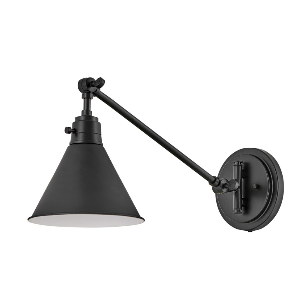 Arti Adjustable Wall Light with Metal Shade | The Lighting Centre NZ