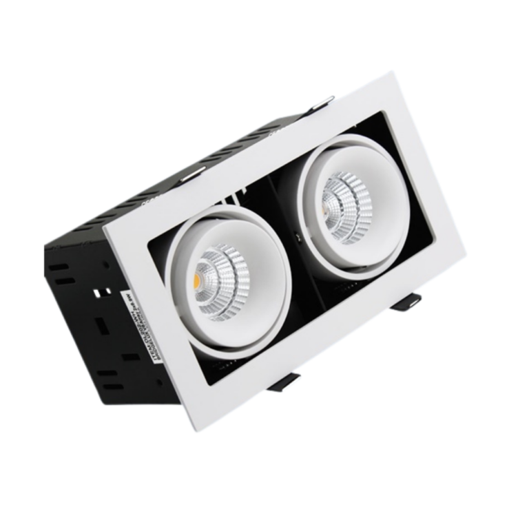 Novus Gimbal Twin 2 x 9W LED Downlight [DL202] - $209.50 incl GST ...