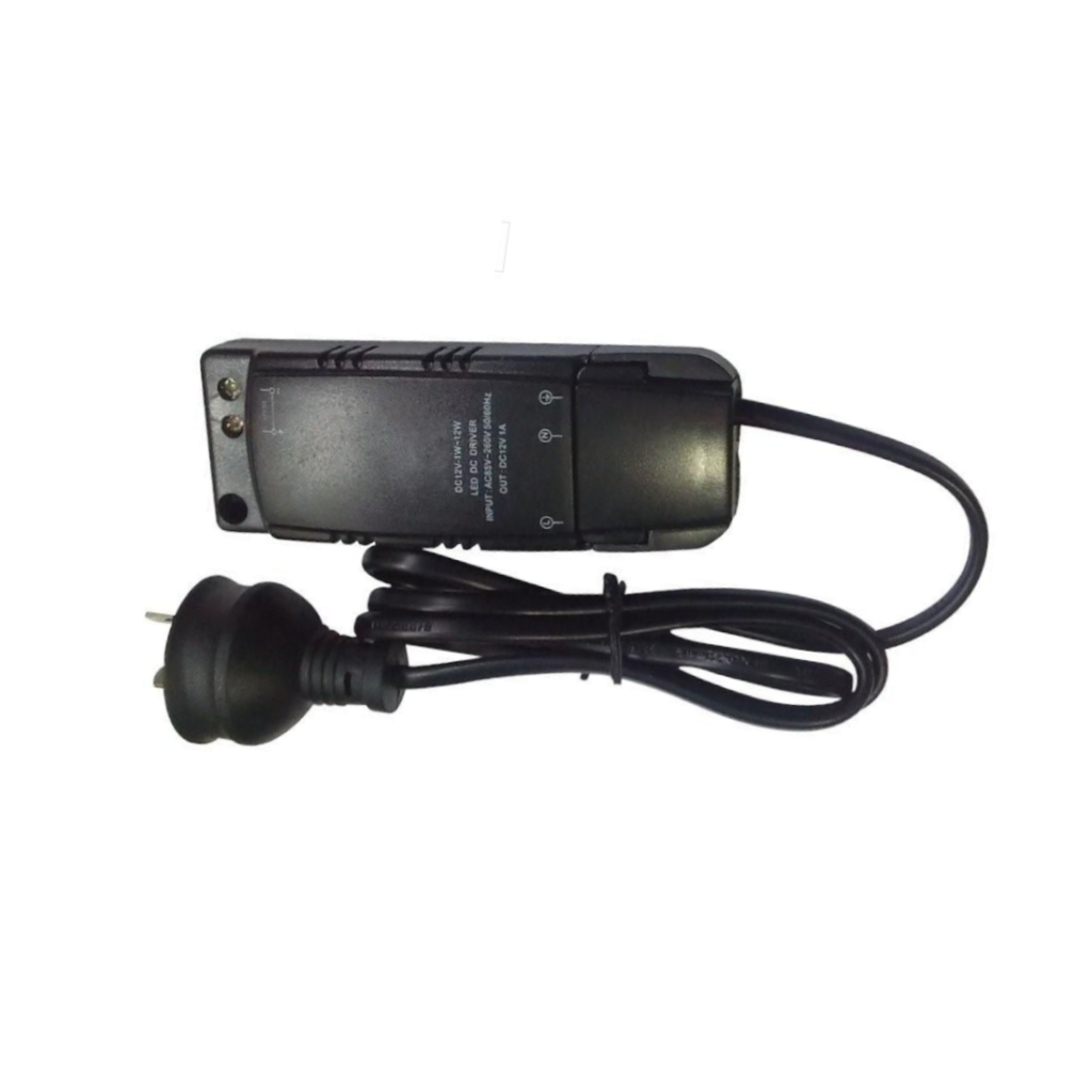 LED Driver 12V Interior 12W with Plug and Lead | The Lighting Centre NZ