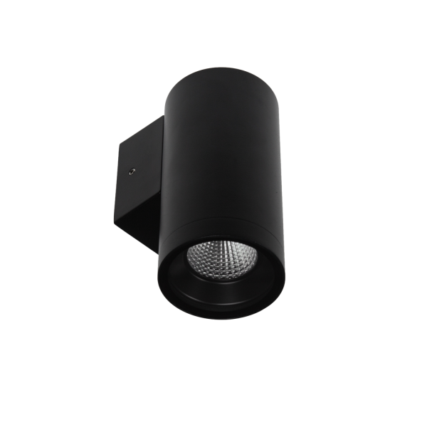 Column Fixed Round LED Black | The Lighting Centre NZ