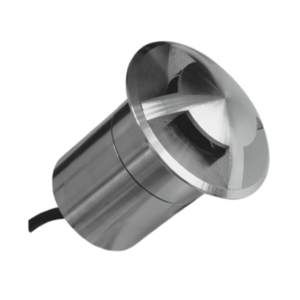 Prolite 4 Facet Path Light Stainless Steel | The Lighting Centre NZ