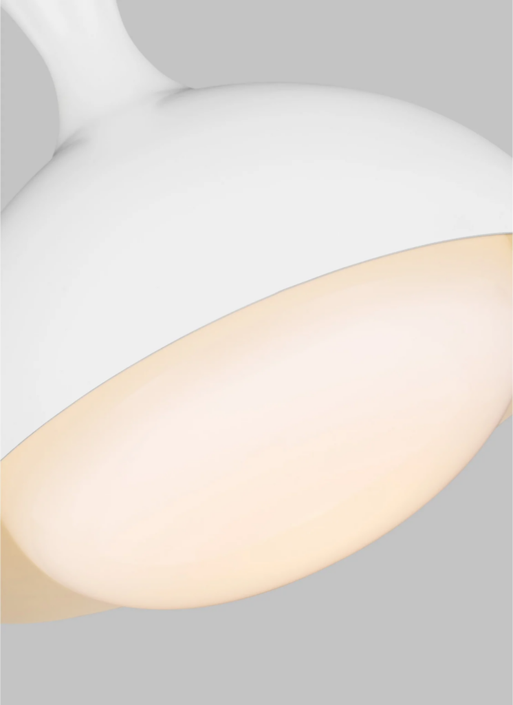 Lucerne Pendant with Brass and Opal Glass | The Lighting Centre NZ