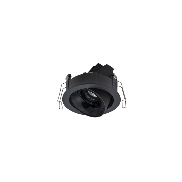 Dark Art Tilt Round 86mm LED Downlight | The Lighting Centre NZ