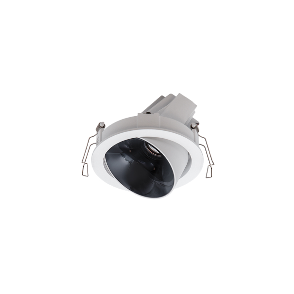 Dark Art Tilt Round 105mm LED Downlight | The Lighting Centre NZ