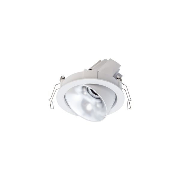 Dark Art Tilt Round 105mm LED Downlight | The Lighting Centre NZ