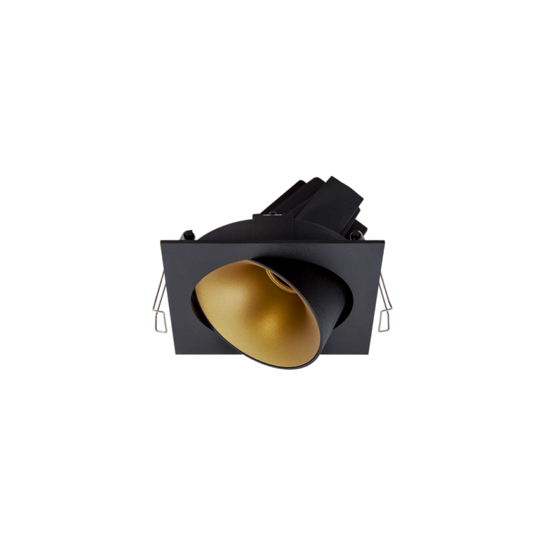 Dark Art Tilt Square 105mm LED Downlight | The Lighting Centre NZ