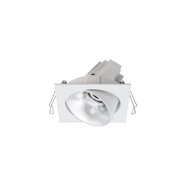 Dark Art Tilt Square 105mm LED Downlight | The Lighting Centre NZ