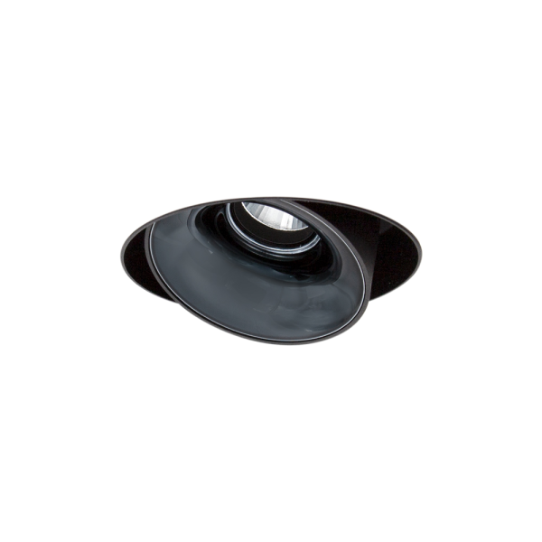 Dark Art Trimless Round Tilt 11W LED Downlight | The Lighting Centre NZ