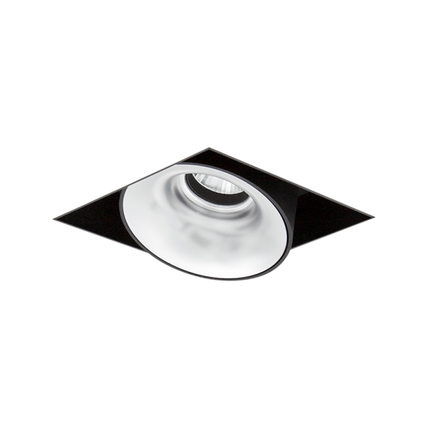 Dark Art Trimless Square Tilt 11W LED Downlight | The Lighting Centre NZ