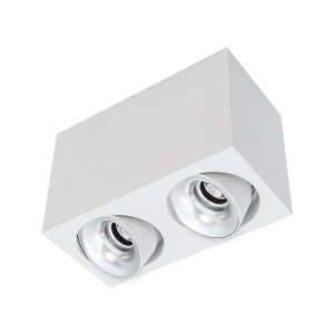 Dark Art Square Twin Surface Mount Downlight | The Lighting Centre NZ