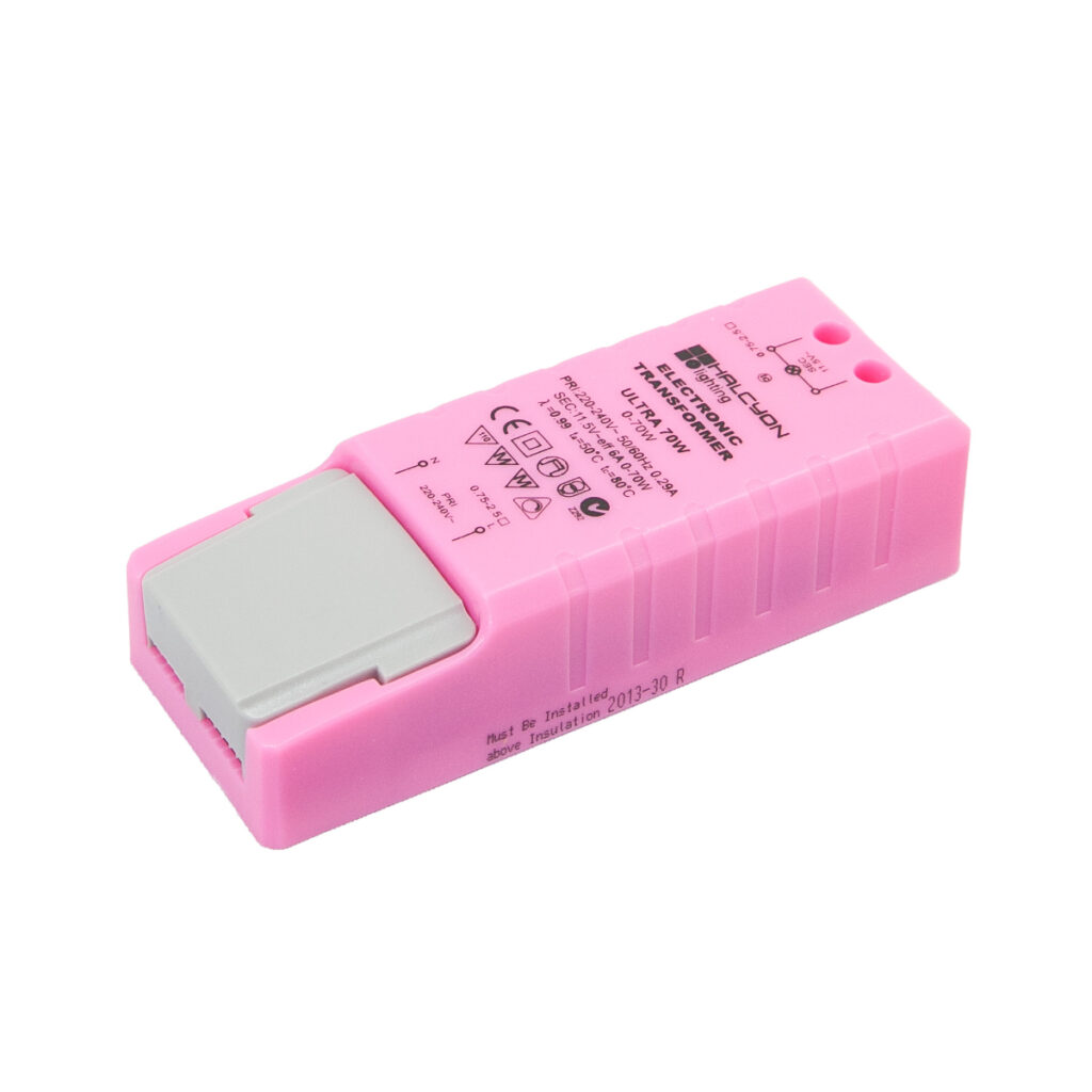 Transformer 12V AC/DC 70W - Halcyon | The Lighting Centre NZ