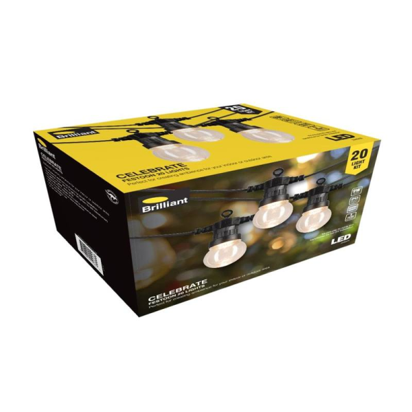 Celebrate LED Festoon 20 Light Kit | The Lighting Centre NZ