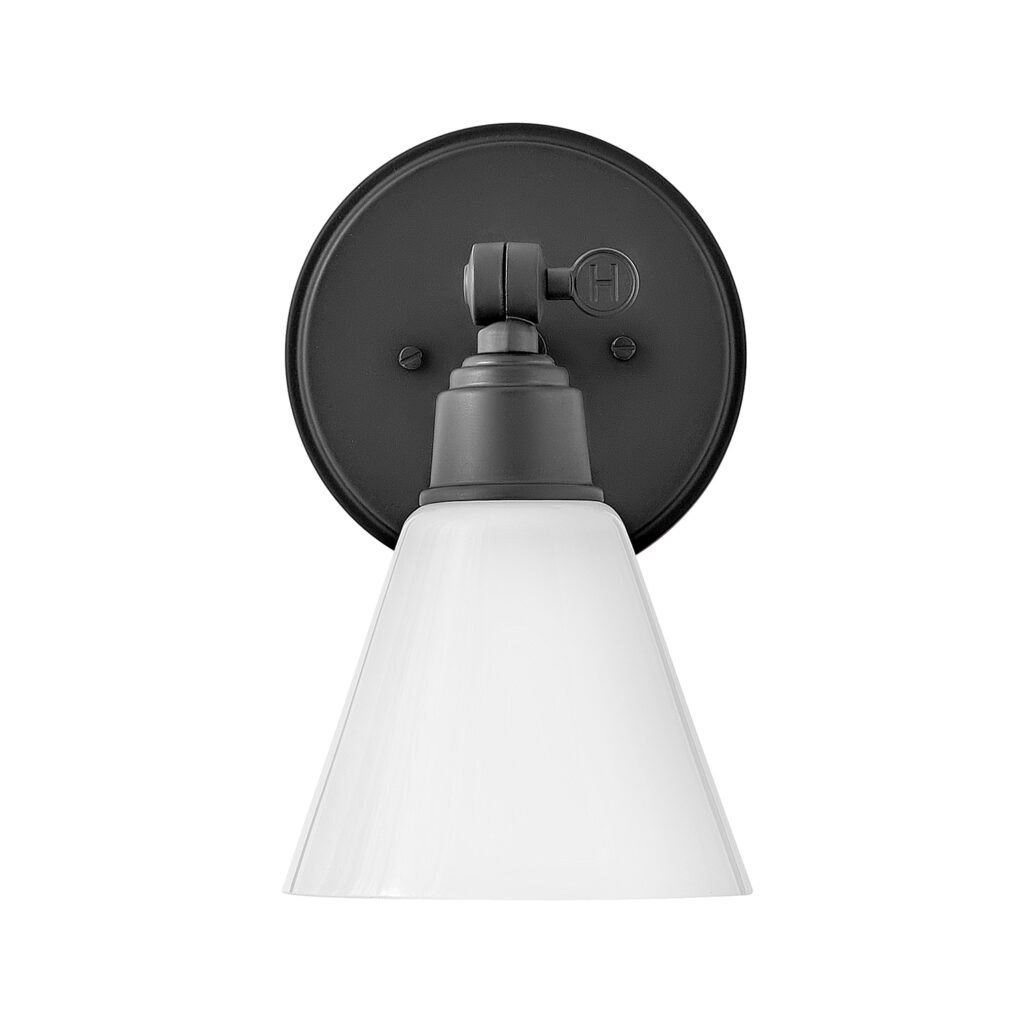 Arti Small Wall Light with Opal Glass Shade | The Lighting Centre NZ