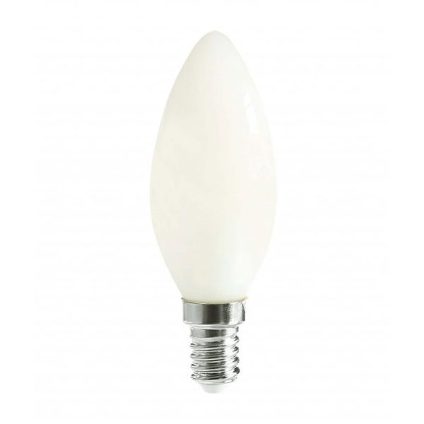 SES Candle 4W Dimmable LED Lamp with Frosted Glass The Lighting Centre NZ