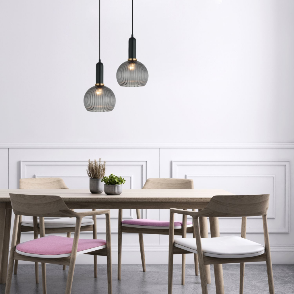 Murcatto Wine Glass Mini Pendant with Black Dropset | The Lighting ...