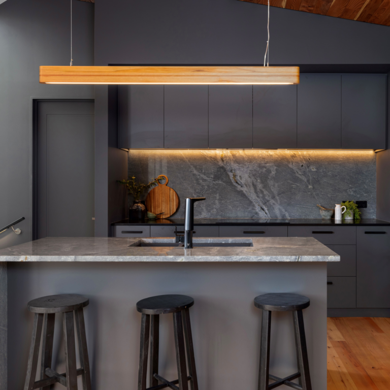 Strata Timber Linear Pendant | The Lighting Centre NZ